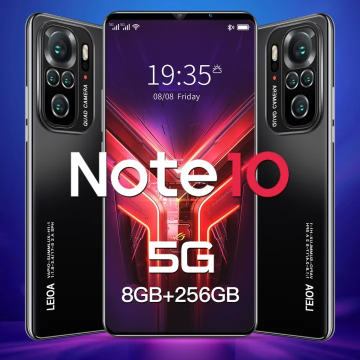 Realmi Note10 Pro ต้นฉบับโทรศัพท์มือถือพิเศษ 7.5นิ้วโทรศัพท์มือถือ 12GB+512GB สมาร์ทโฟน 5G ...