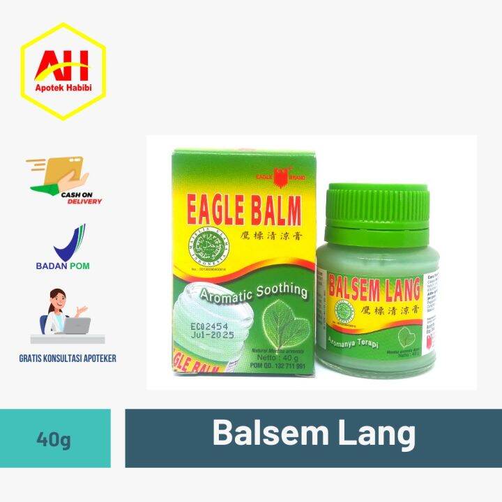 Balsem Lang Eagle Balm 40 gr | Lazada Indonesia