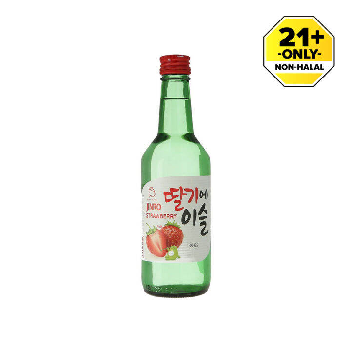 Jinro Strawberry Soju 360ml | Lazada