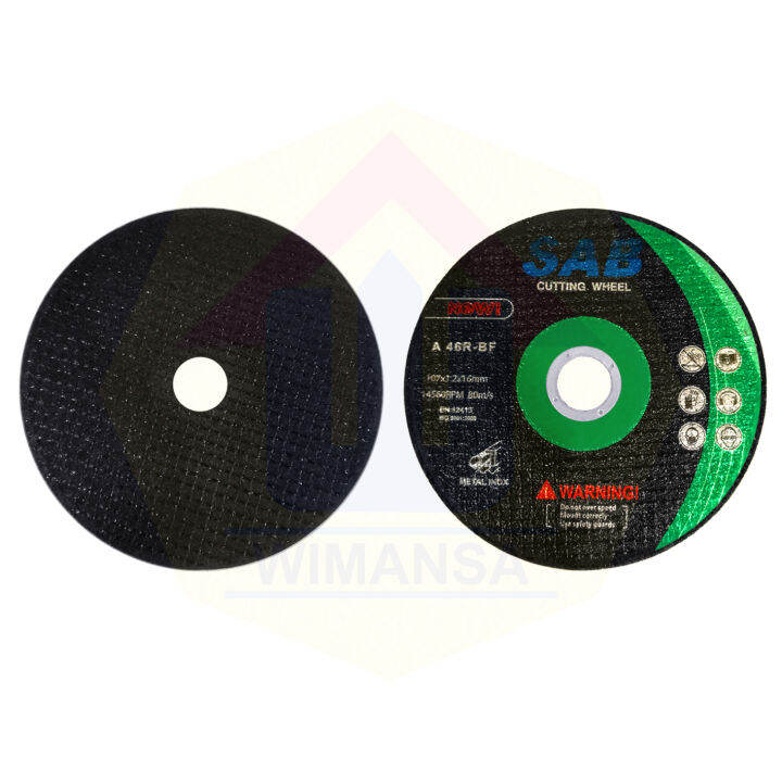 WMS-SAB CUTTING WHEEL 4 INCH A 46R-BF POTONG BESI | Lazada Indonesia