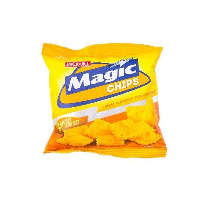 Magic Chips Cracker Cheese Flavor 28g. - 10 pcs. | Lazada PH