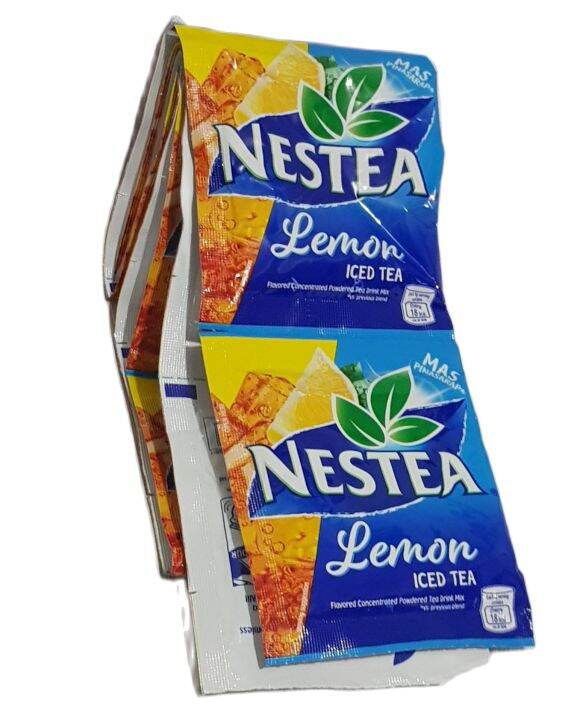 Nestea Lemon Ice Tea (pack of 12 sachets x 20 grams) | Lazada PH