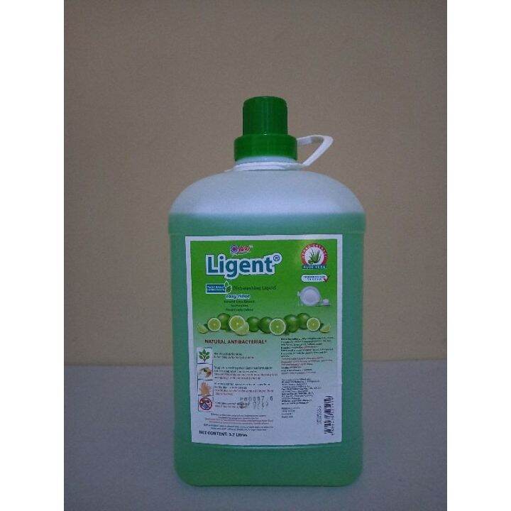 YURI LIGENT JERIGEN 3.7 LITER LIME CAIRAN SABUN CUCI PIRING ANTI ...