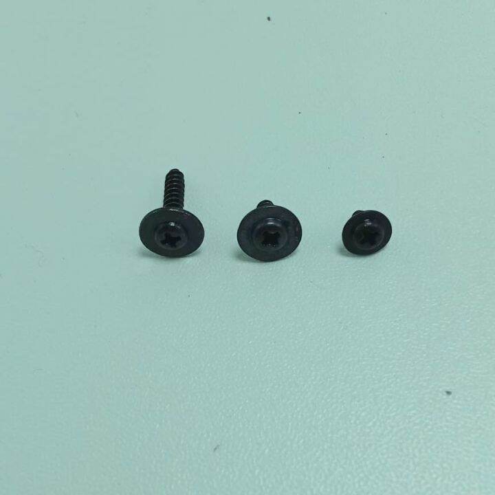 Skrup kepala topi diameter 6 dan 8 mm skrup baut PH hitam (Imp.16 ...