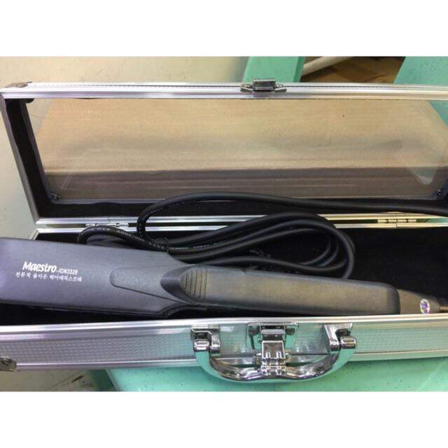 Maestro hair iron straightening korea made titanium | Lazada PH