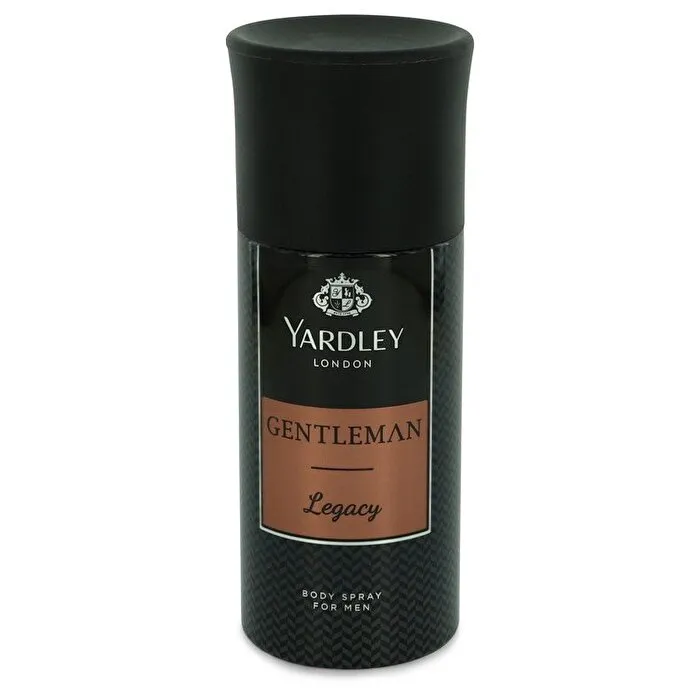 Yardley Gentleman Legacy Body Spray, Charismatic masculine fragrance ...