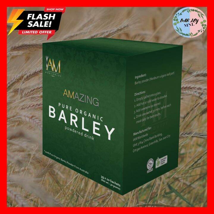 I AM WORLDWIDE Amazing Pure Organic Barley Amazing Pure Organic Barley ...