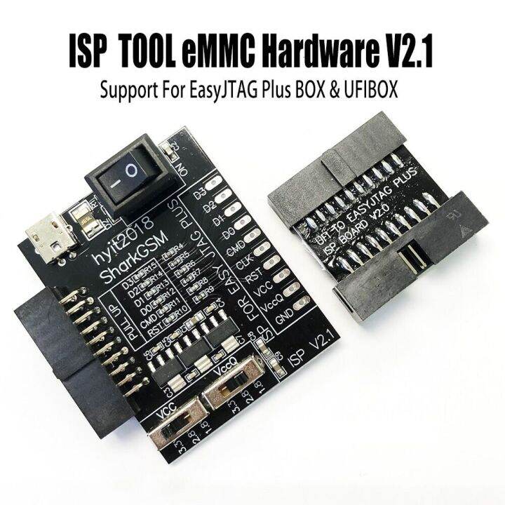 ISP EMMC Adapter Hardware for Z3X Easy Jtag Plus Box and FUI Box ...