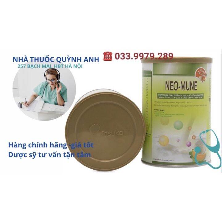 Sưa bột Neomune của Nhật 400g dinh dưỡng cho bệnh nhân ung thư | Lazada.vn