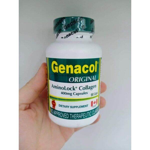 Genacol Original AminoLock Collagen for Joints 400mg 90 Capsules | Lazada PH