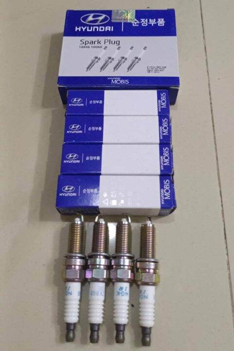 18846-10060 SPARK PLUG IRIDIUM 1 SET 4 PCS SILZKR6B-10E KIA RIO UB ...