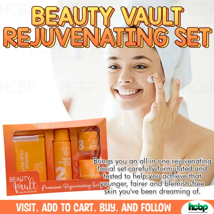 Beauty Vault Premium Rejuvenating Set, Whitening, Beauty Care, Micro ...