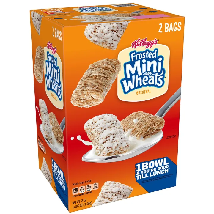 KELLOGG'S FROSTED MINI WHEATS 55 oz | Lazada PH