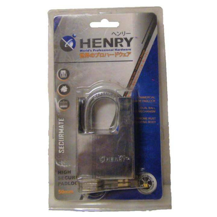 Henry Securemate High Security Padlock 40mm | Lazada PH