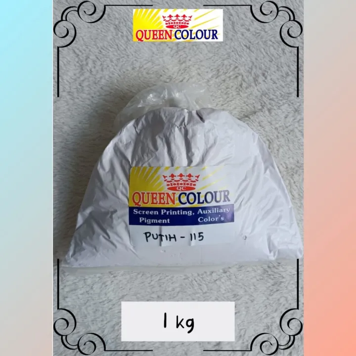 Cat pasta Sablon Rubber Putih 115 / Warna 115 | Lazada Indonesia