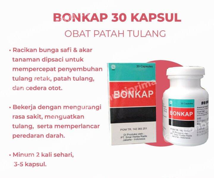 Bonkap - Obat Mengatasi Nyeri Sendi (Isi 30 Capsule) | Lazada Indonesia
