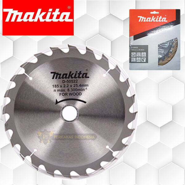 Mata Pisau Kayu Circular Saw Blade 6 Inch 24 T TCT MAKITA ORIGINAL Wood ...
