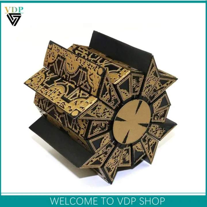 For Hellraiser Cube Puzzle Box Lament การกำหนดค่าการทำงาน Pinhead Prop ...