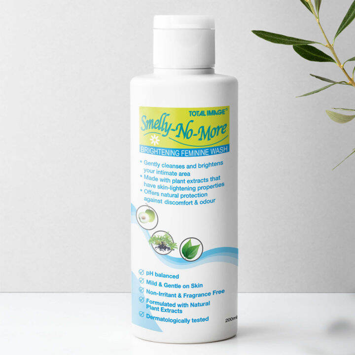 SMELLY NO MORE Brightening Feminine Wash 200ml | Lazada