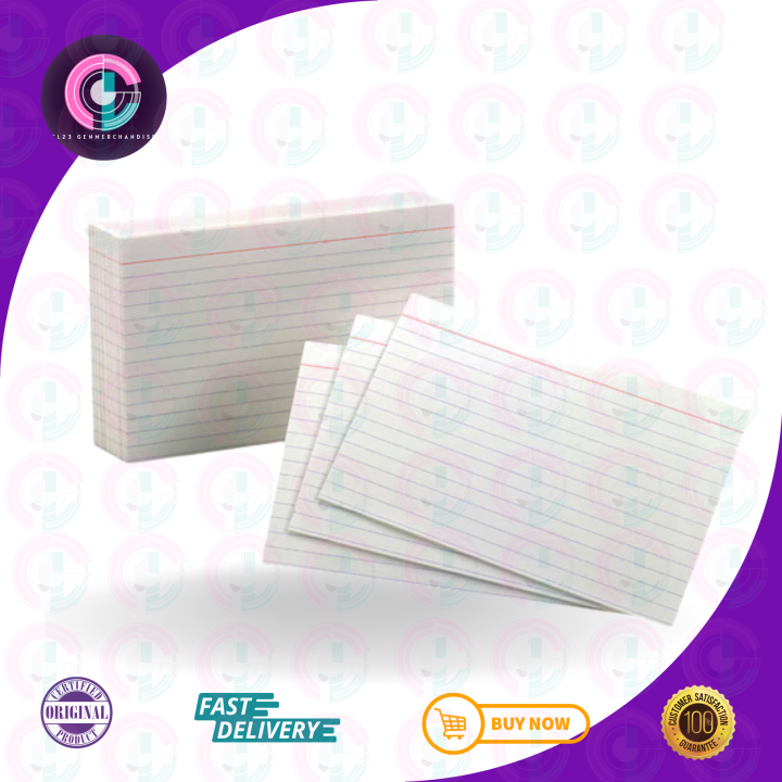 Index Card 5x8 | Lazada PH
