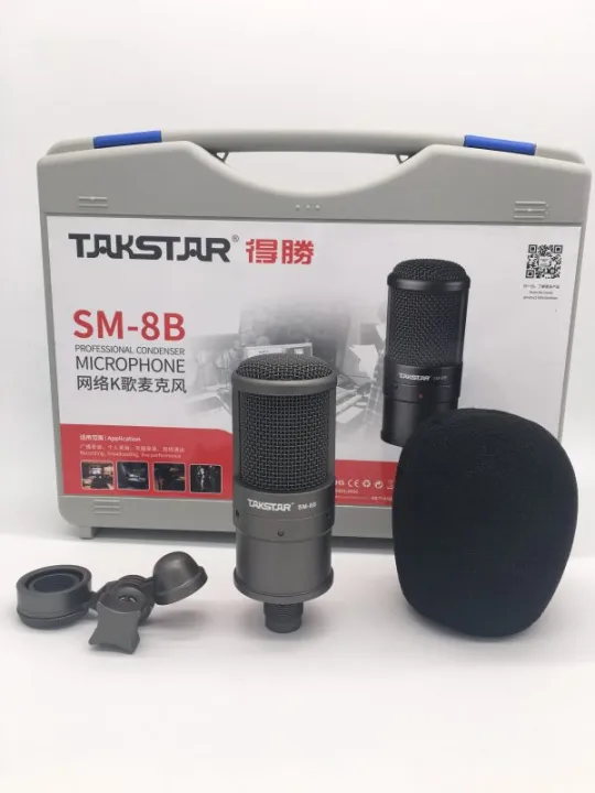 Original Takstar Sm 8b Condenser Microphone Karaoke Microphone For