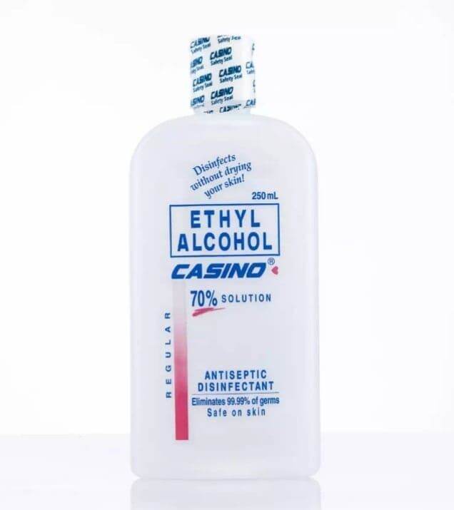 Casino Ethyl Alcohol 70% 250 ml (Antiseptic, Disinfectant / Hand ...