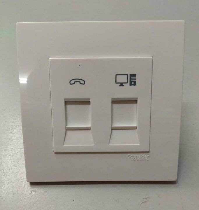 Vivace Tel + RJ45 Cat 5E Socket Switch | Lazada