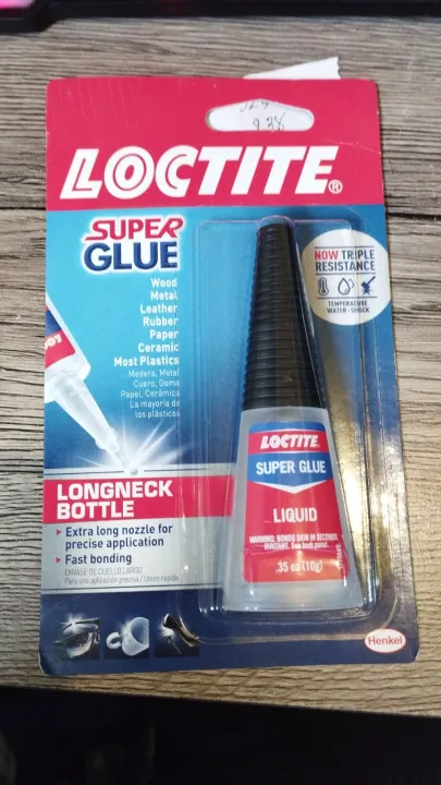 Loctite REG Super Glue Liquid Type 10g Long Neck Bottle | Lazada PH