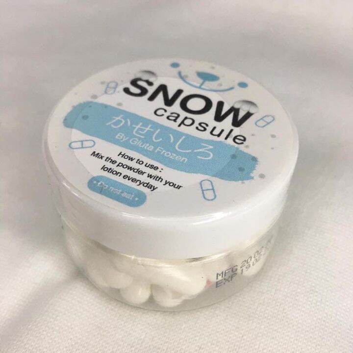 Snow Capsules Extreme White (Mix with cream lotion) dark spot ...