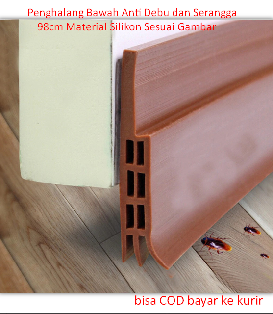 Penghalang Bawah Anti Debu dan Serangga 98cm Material Silikon Sesuai ...
