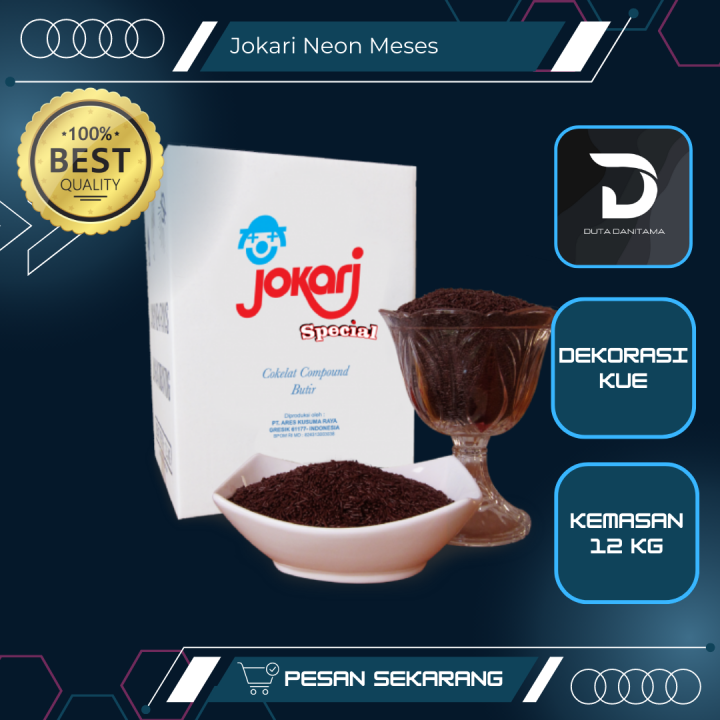 Meses Jokari Neon 12 kg cokelat butir bukan ceres | Lazada Indonesia