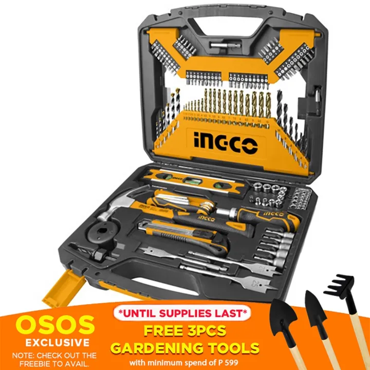 INGCO Original 120PCS Accessories Tool Set HKTAC011201 •OSOS• | Lazada PH