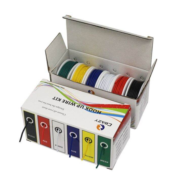 18 20 22 24 24 28 AWG 1007 ( 6 colors Mix Stranded Wire Kit ...