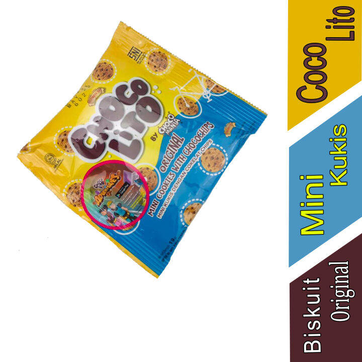 Choco Lito - Mini Kukis - Biskuit rasa Original - 19g | Lazada Indonesia