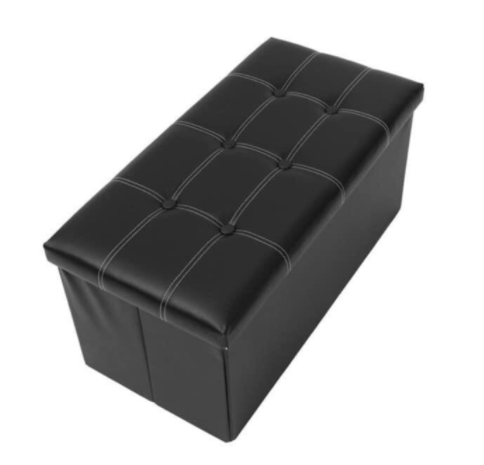 SOFA STORAGE BOX( FOLDABLE STORAGE CHAIR) | Lazada PH