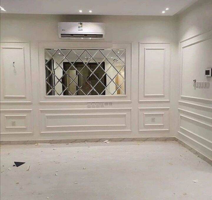 Cermin Dinding Moulding Total Luas 168CM x 84CM / Kaca Cermin Dinding ...