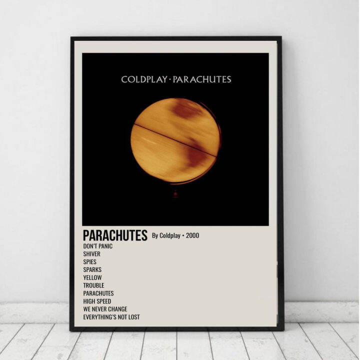 Coldplay Band wall Poster A3 A4 A5 size | Lazada PH
