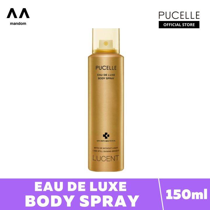 PUCELLE EAU DE LUXE BODY SPRAY LUCENT 150ml | Lazada PH