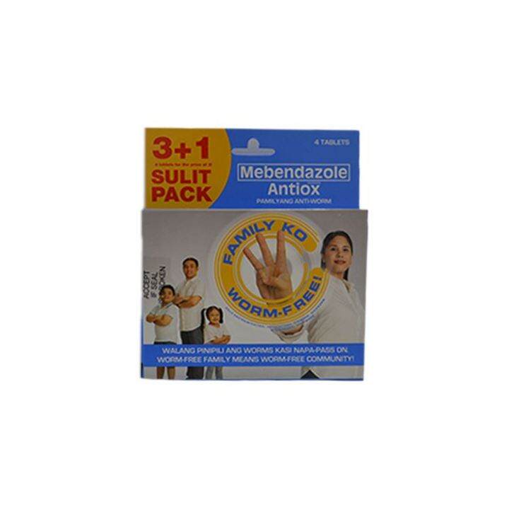 ANTIOX TAB 3+1 SULIT PACK | Lazada PH