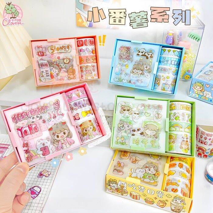 STICKER SET BOX WITH 4 SOLASI | Lazada Indonesia