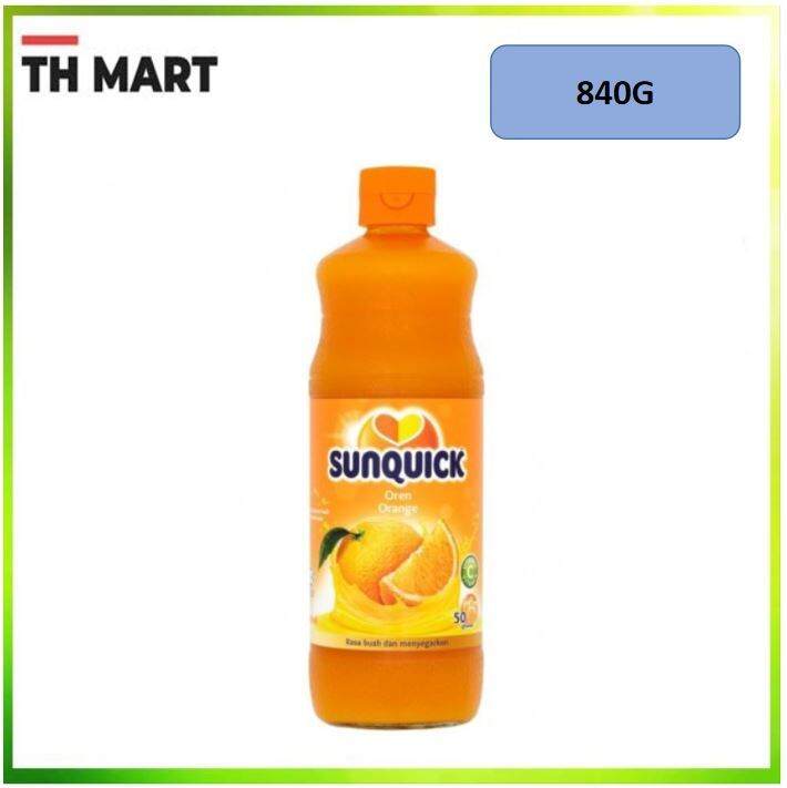 Sunquick Orange Syrup Kordial Oren 浓缩橙汁 840ml | Lazada