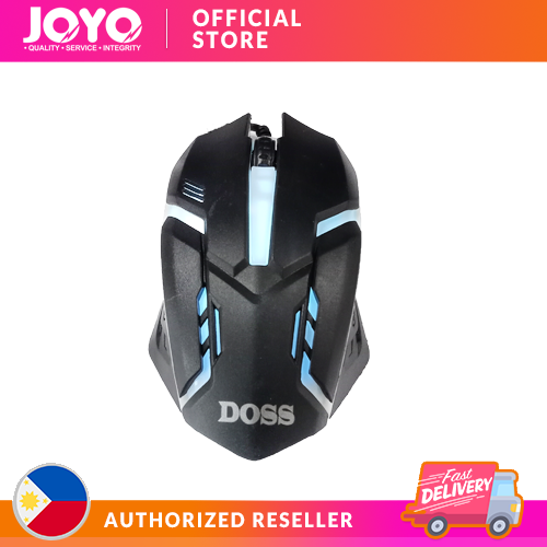 DOSS DK500 1200DPI OPTICAL GAMING MOUSE W/LED USB | Lazada PH