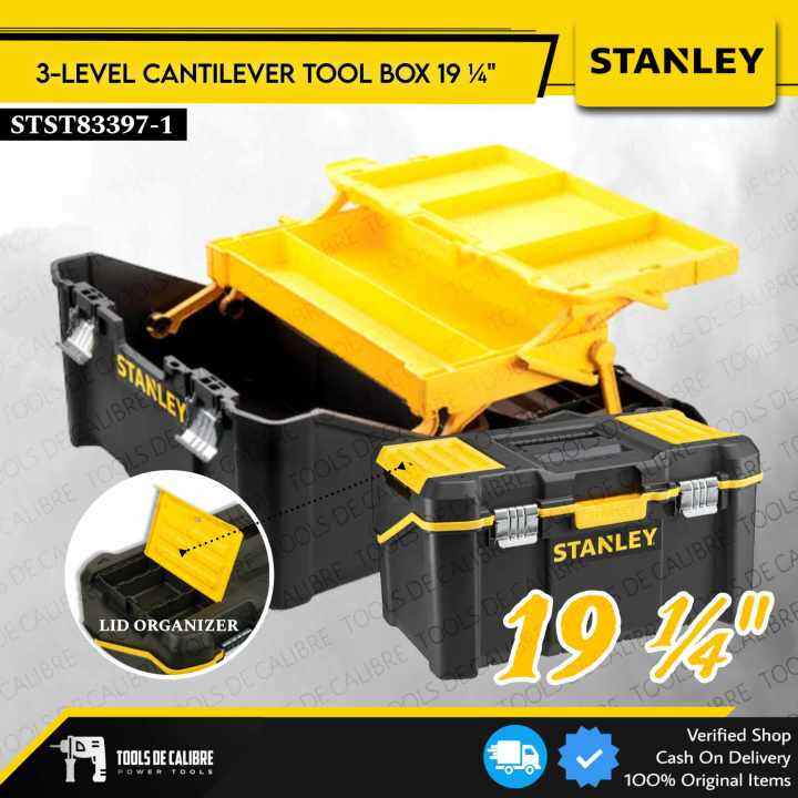 STANLEY 19 ¼" 3-Level Cantilever Tool Box STST83397-1 | Lazada PH