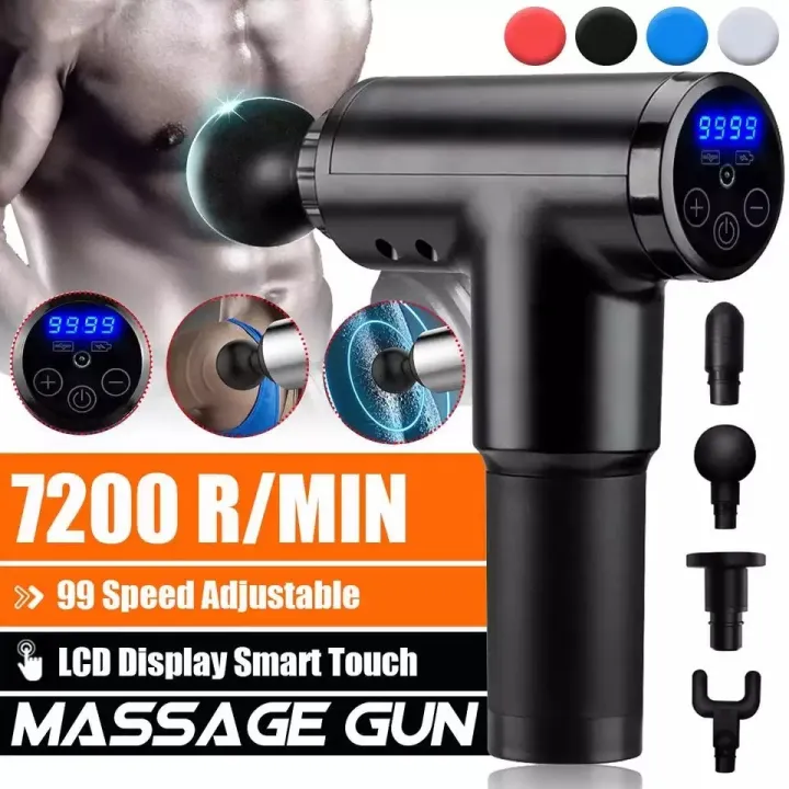 Theragun Muscle Massager Therapy Gun 6 Speed High Power Body Theragun ...
