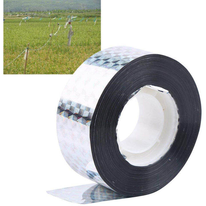Pest Repellent Audible Reflective Bird Scare Tape Garden Protective ...