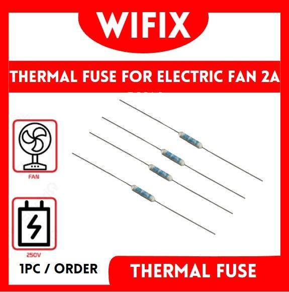 Thermal Fuse for Electric Fan 2A Oval safety first | Lazada PH