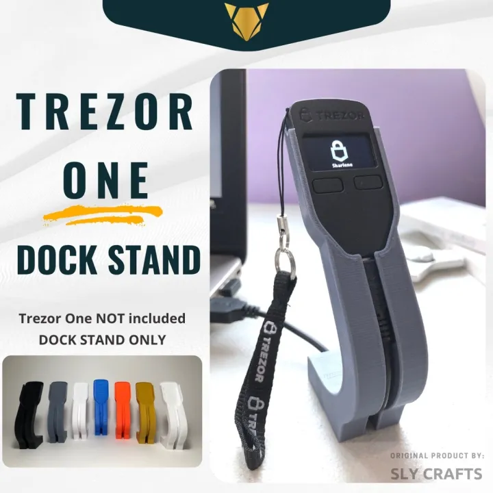 Trezor ONE Dock Stand (Trezor ONE not Included) | Lazada PH