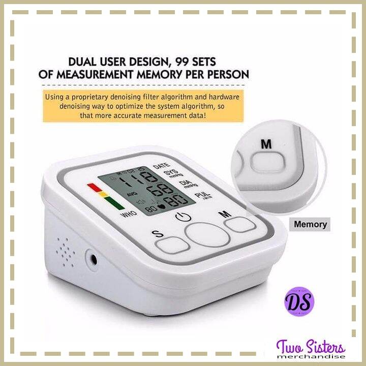 ACCURATE Digital Blood Pressure Monitor BP meter gauge Monitor BP at ...