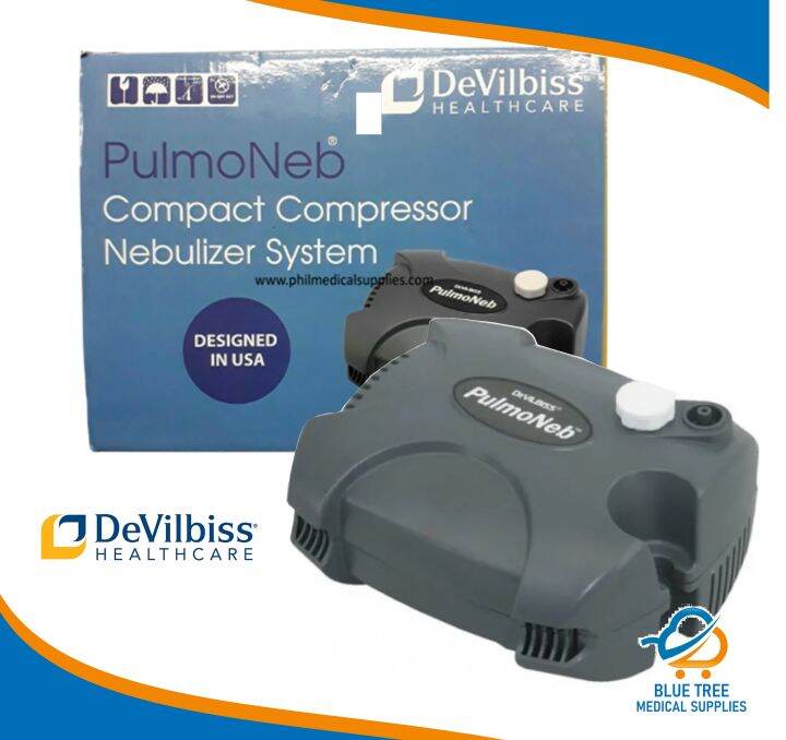 PulmoNeb Nebulizer DeVilbiss Compact Compressor Nebulizer System ...