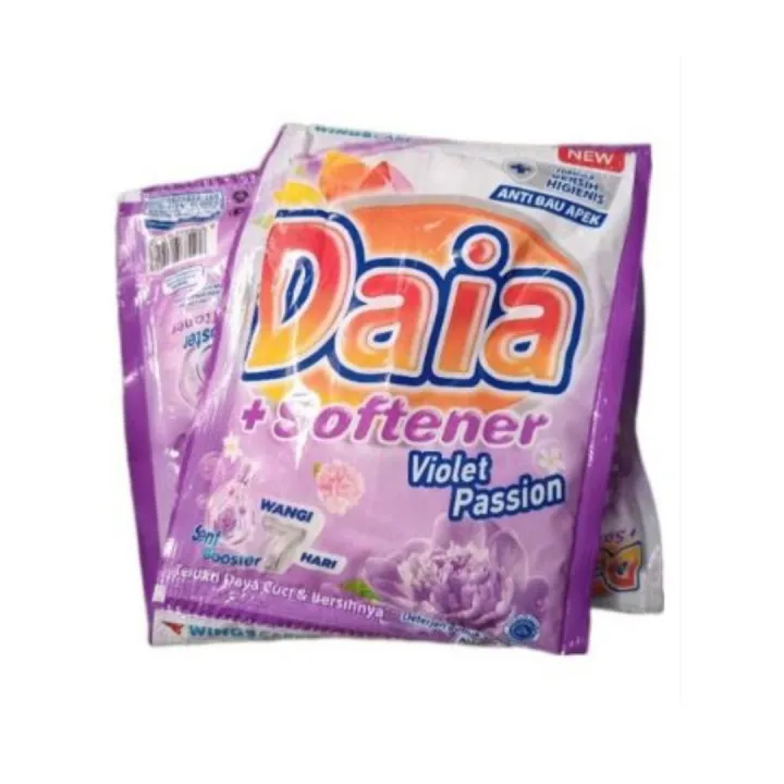 Daia Detergen Deterjen [50gr x 6 sachet] 1 renceng - UNGU | Lazada ...